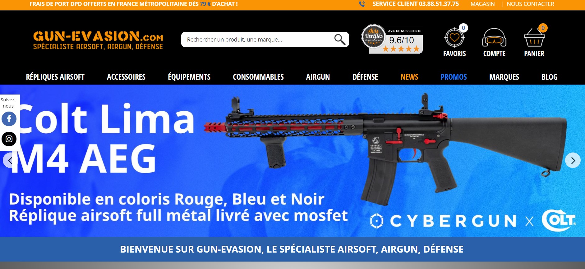 Liste magasin d’airsoft en France : Quelle boutique choisir